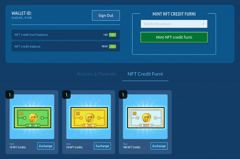 Puhekupla - Habbo NFT: Introducing NFT credits!