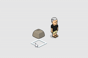 Puhekupla - N / F / T / Shift Key Stool - Habbo