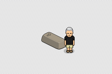 Puhekupla - N / F / T / Shift Key Stool - Habbo