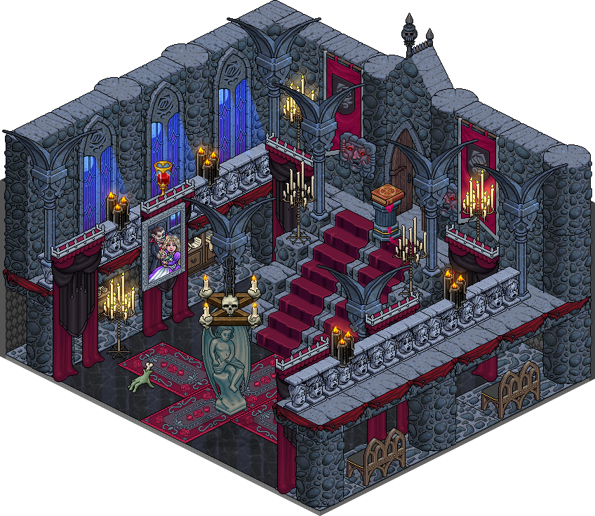 Puhekupla Dark Mansion Staircase Bundle