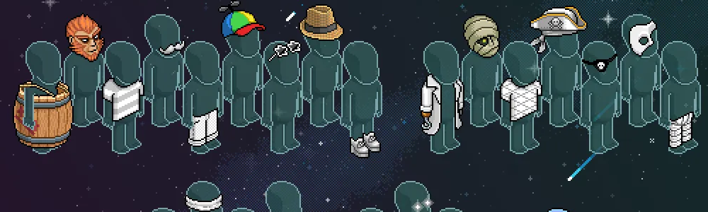 Puhekupla - 22 new clothing found: Habbo Avatar trait editing!